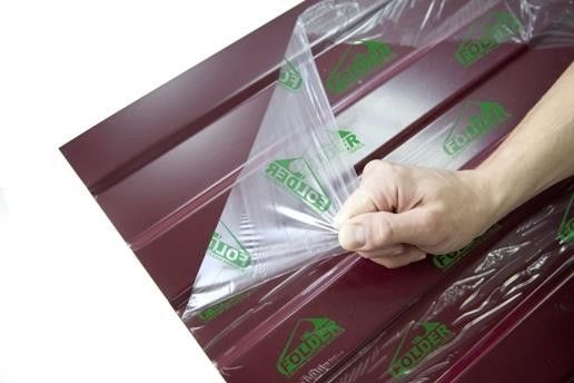 Paint Building Panel 40mic 1230mm Sheet Metal Protective Film