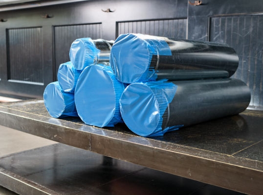 Openning Duct HVAC Vent Protection Film Blue Wrap Adhesive Film