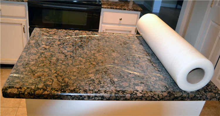 Transparent PE 100 Micron 36'' 200' Countertop Protector Film For ...