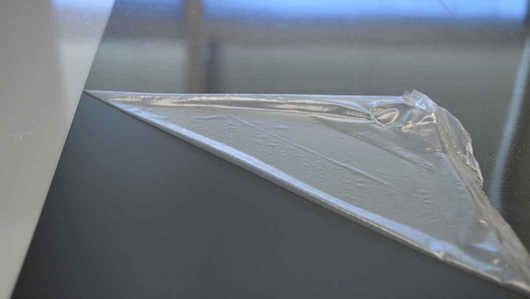 LDPE 1000m 1200mm Protective Plastic Film For Metal Pre Coated Steel ...