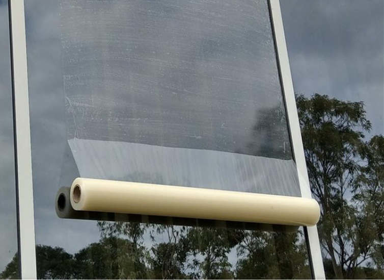 500mm UV Resistance Window Protection Film 2.5 Mil Outdoor Exposure ...