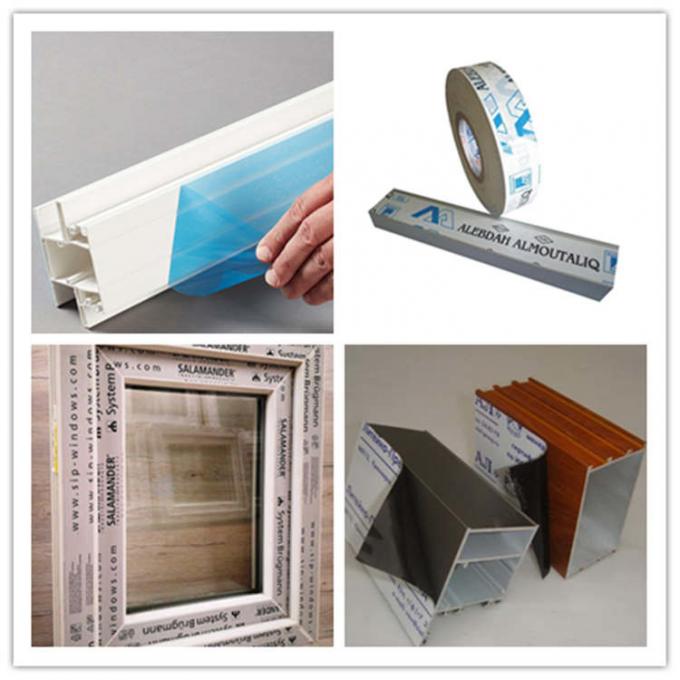 Aluminum Frame Wrapped 100m 50mic Extrusion Profile Protection Tape